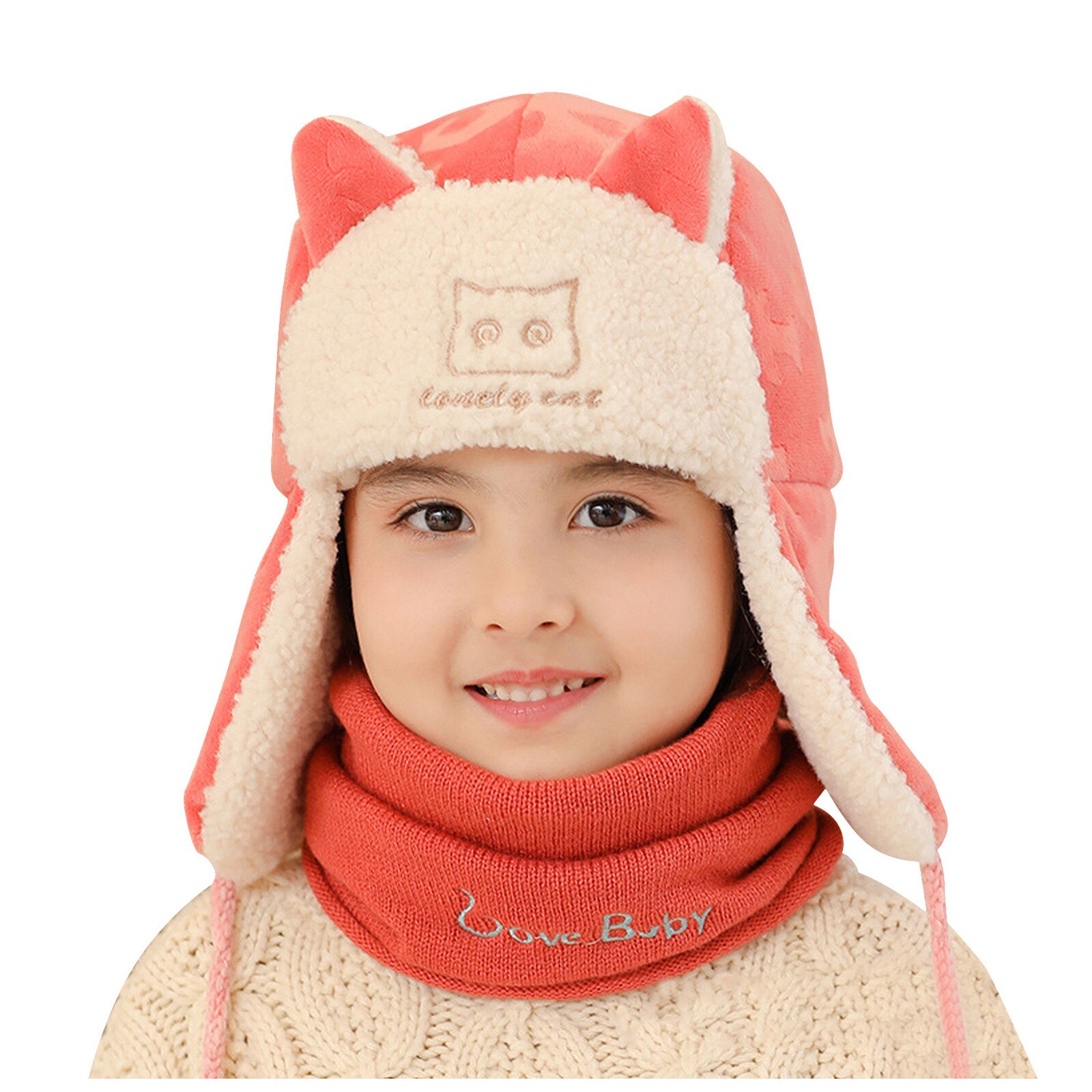 Winter Hoeden Masker Kinderen Leuke Lei Feng Cap W... – Grandado