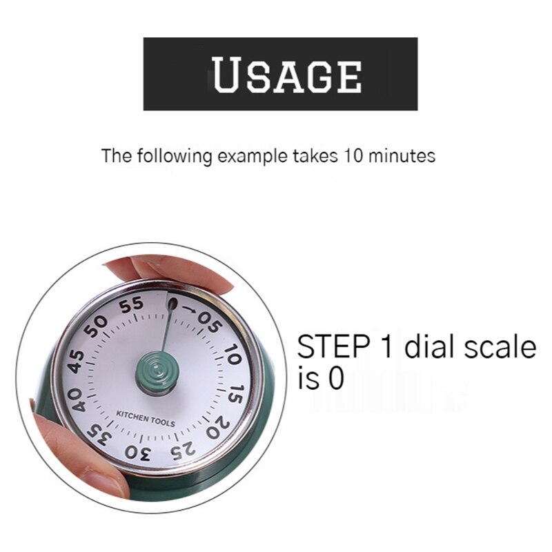 Kitchen Timer 60 Minute Kitchen Visual Timer No Ba... – Grandado