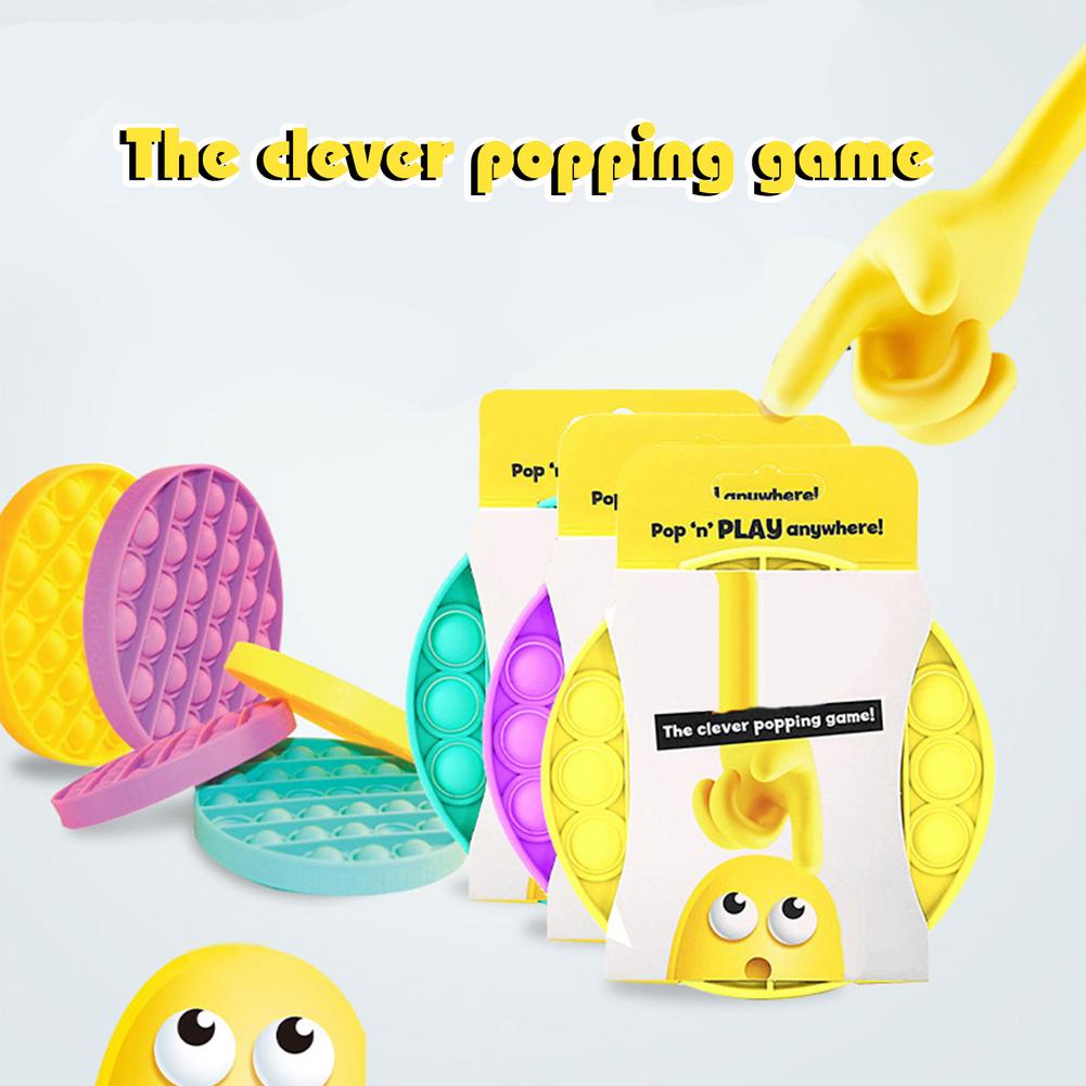 1 Pcs Push Pop Bubble Sensory Fidget Toy Stress Re... – Grandado