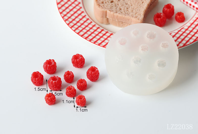 3D Raspberry and Blueberry Molds Silicone Mulberry... – Grandado