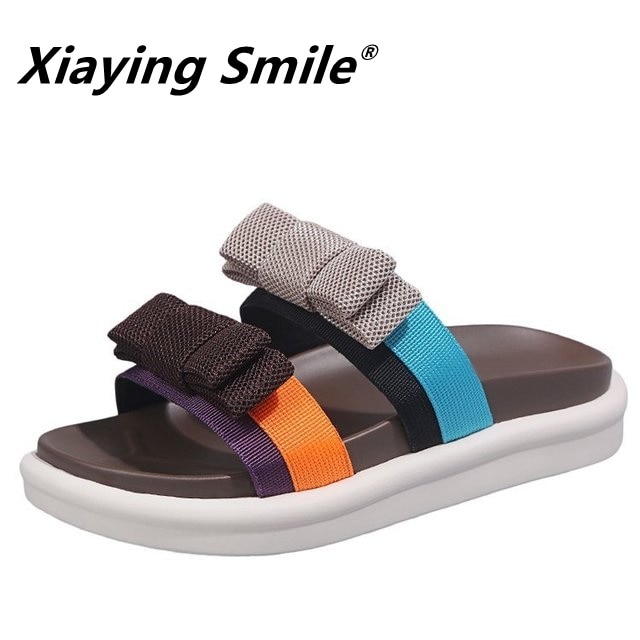 Xiaying smile sandaler och tofflor kvinnor sommar ... – Grandado