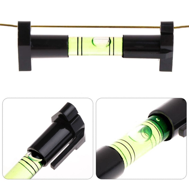 77mm Black Portable Pocket Line Hanging Spirit Lev... – Grandado