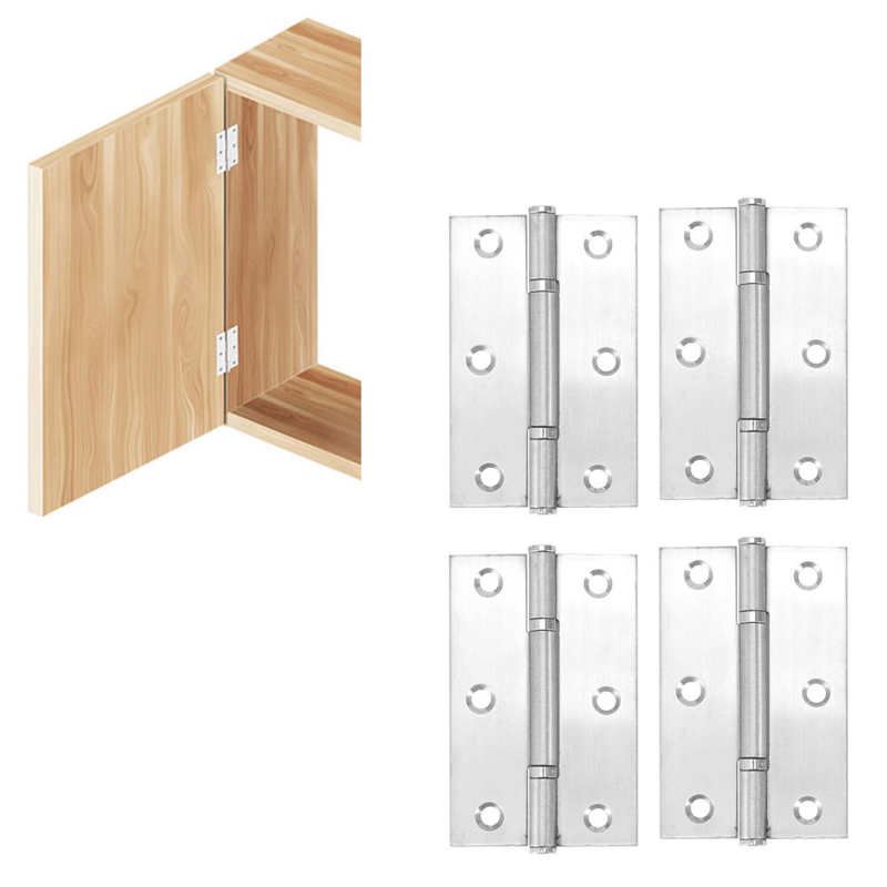 7 Pair Stainless Steel Small Hinge Household Cabin... – Vicedeal