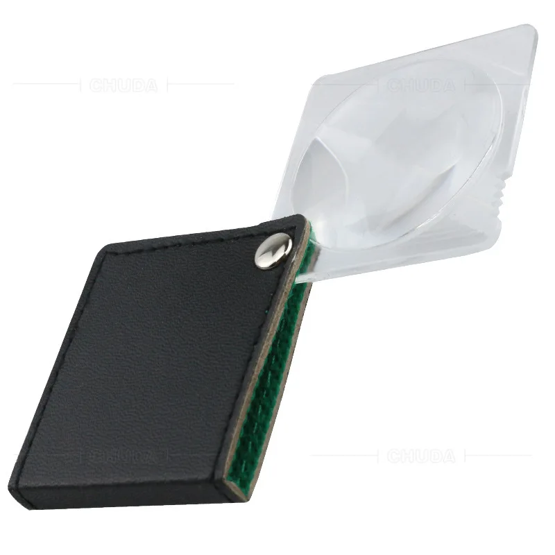 Rotable Handheld Magnifier 5X Pocket Magnifier Por... – Vicedeal