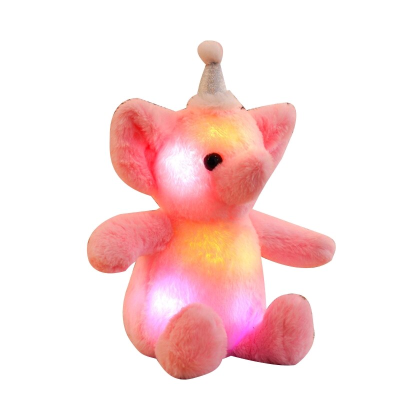 12’’ Plush Toy LED Cuddle Elephant Stuffed Sleepin... – Vicedeal