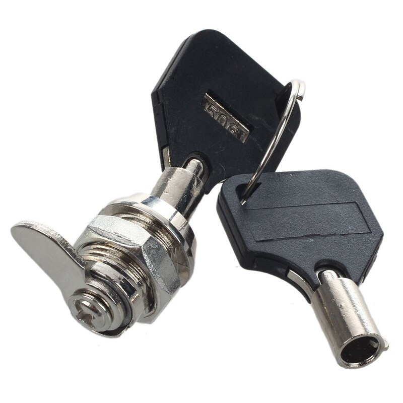 2Pcs 12Mm Threaded Keyed Quarter Turn Cam Lock For... – Vicedeal