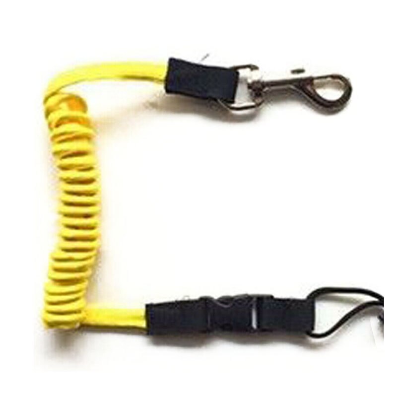 Elastic Coiled Paddle Leash For Kayak Canoe Lanyar... – Vicedeal