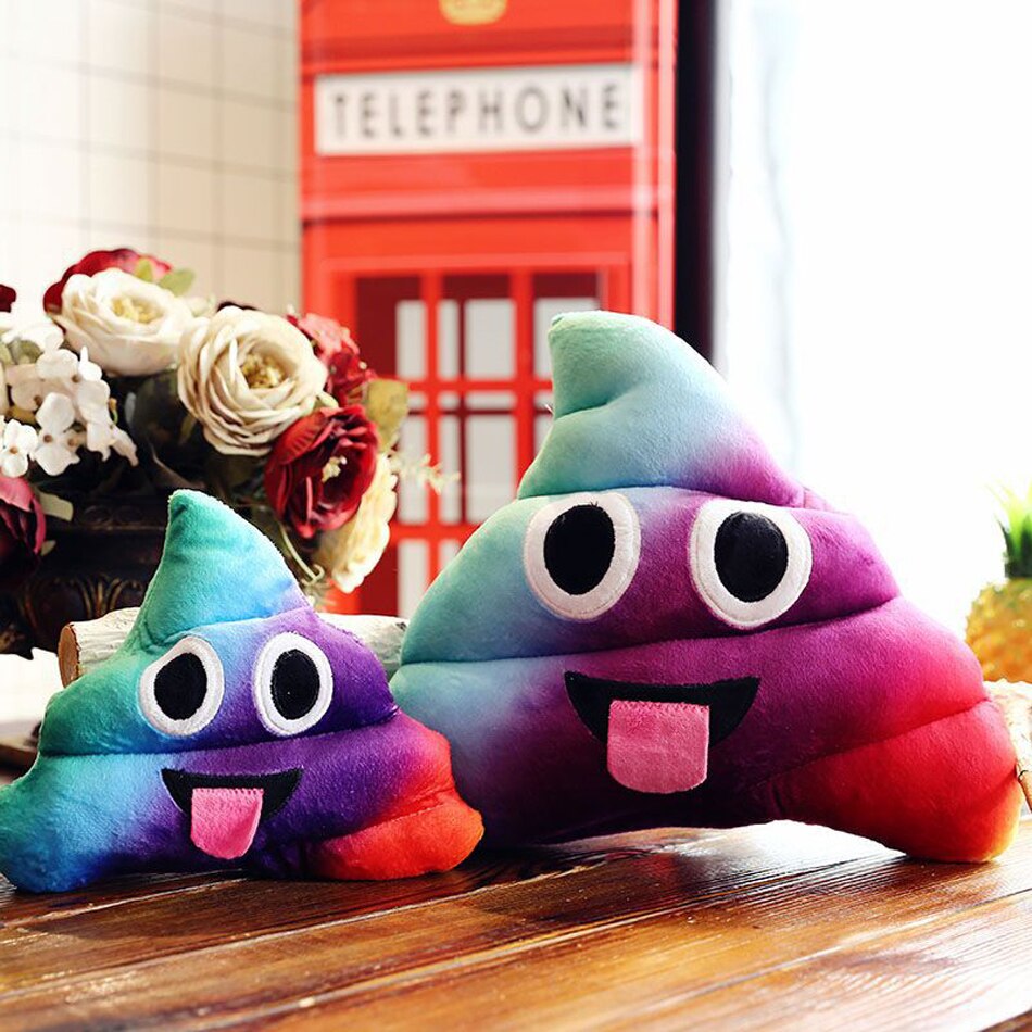 35cm funny struggle dung bucket pillow doll plush ... – Grandado