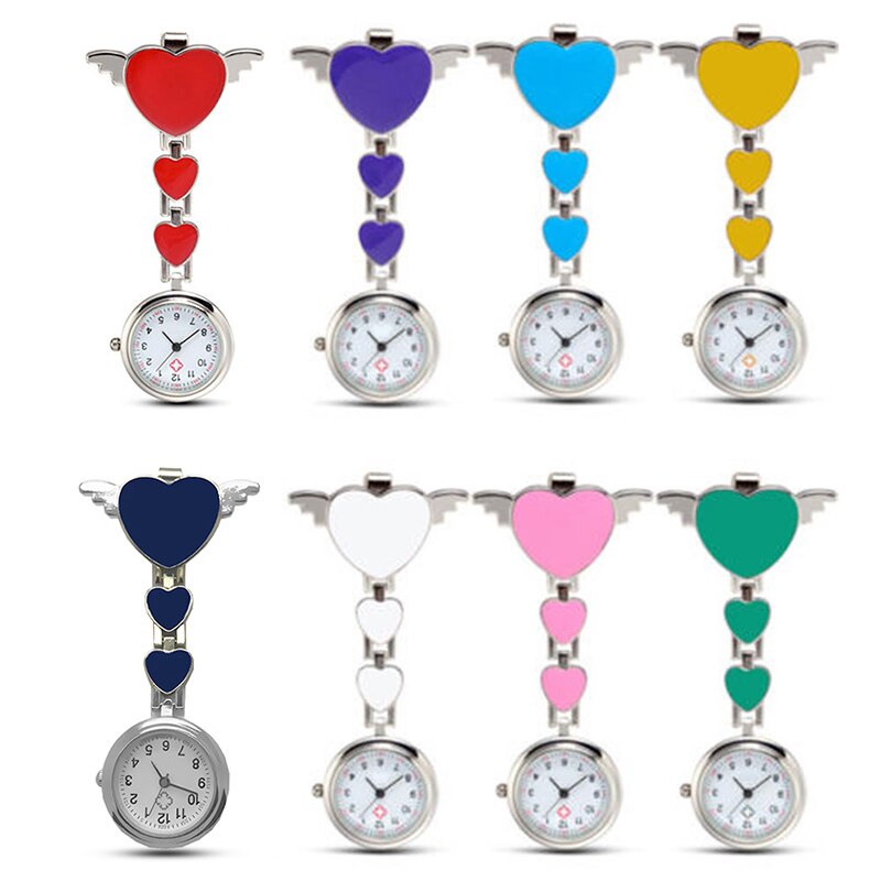 Nurse Pocket Watches Round Dial Quartz Angel Band ... – Grandado