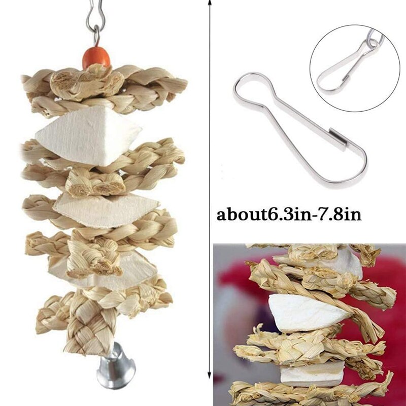 Parrot Toy Bird Toy Hanging Bell Toy Little Parrot... – Grandado