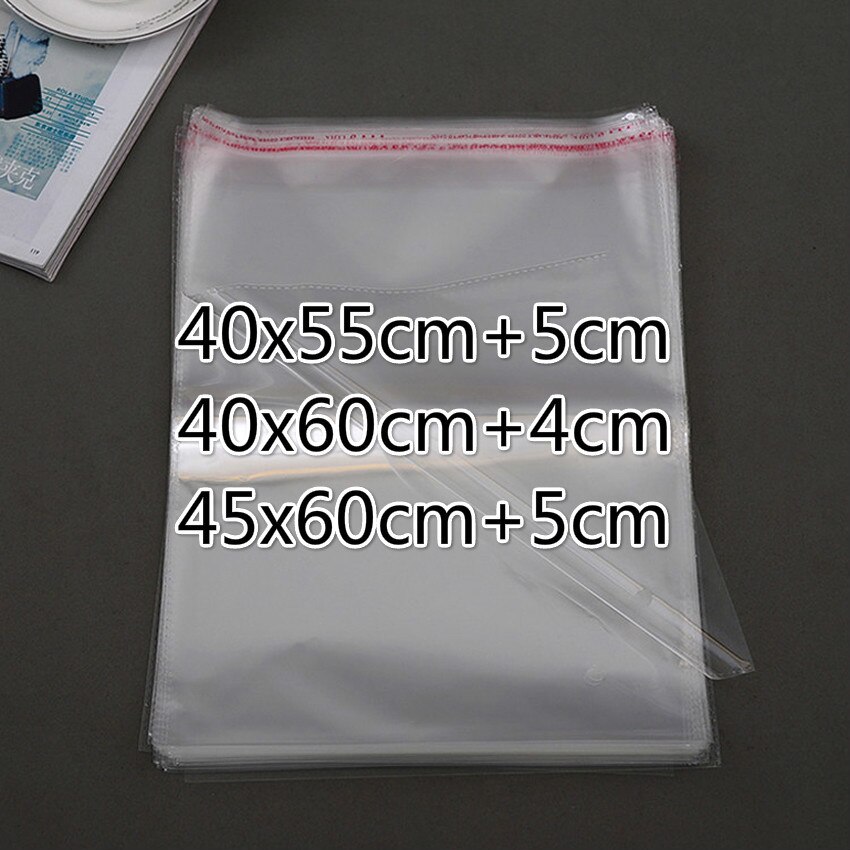 100pcs self-adhesive OPP bags transparent self-sea... – Grandado