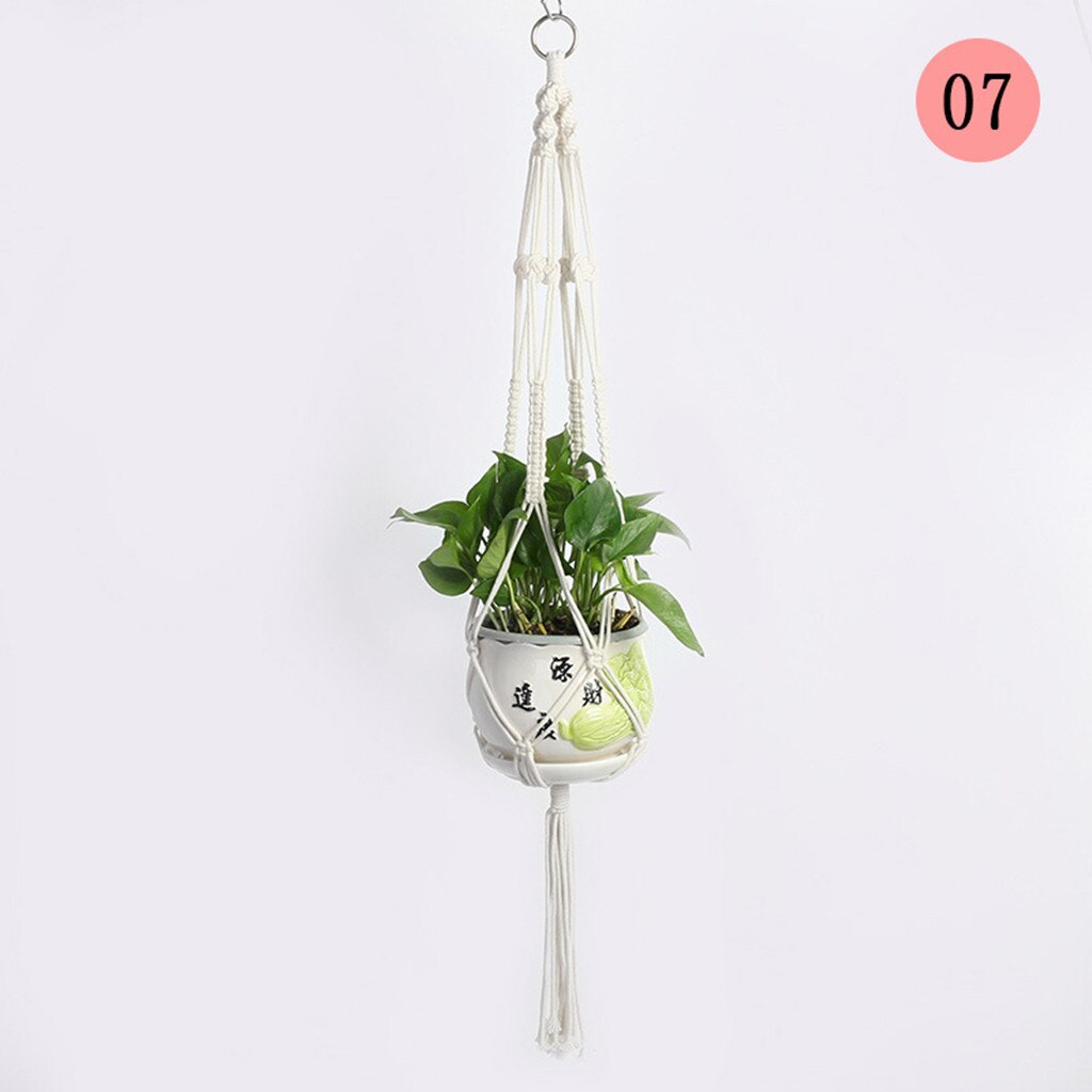 Bohemian Handmade Macrame Plant Hanger Flower Pot ... – Grandado