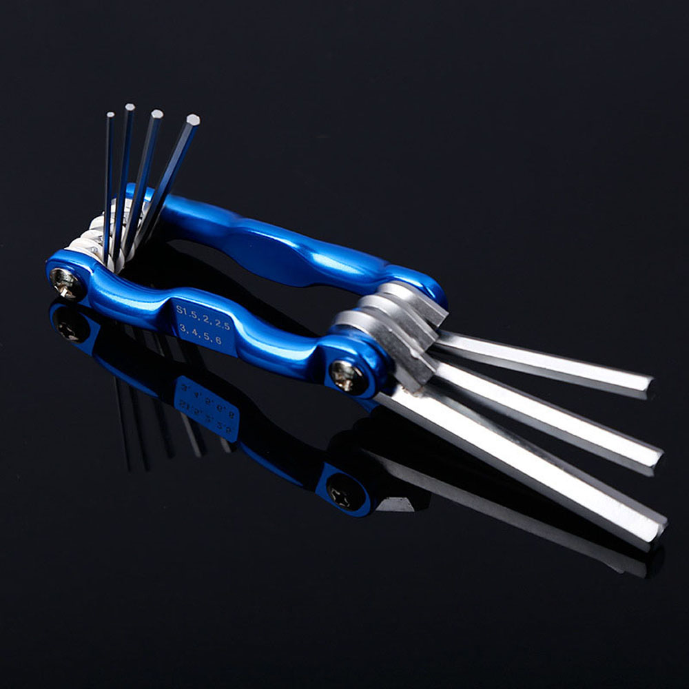 1.5-6mm Folding Hex Wrench Metal Metric Allen Wren... – Vicedeal