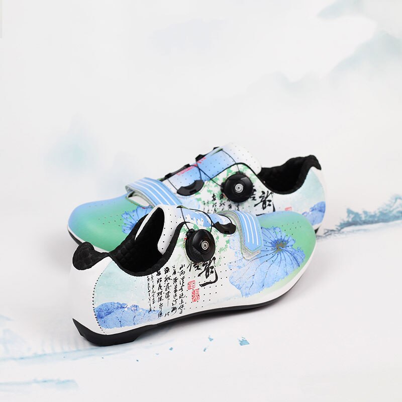 cycling shoes Athletic Bicycle Shoes Men Self-Lock... – Grandado