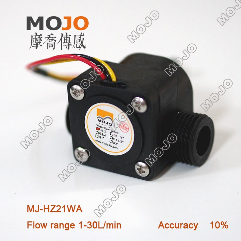Water Flow Sensor MJ-HZ21WA 1-30l/min 10% Precisio... – Vicedeal