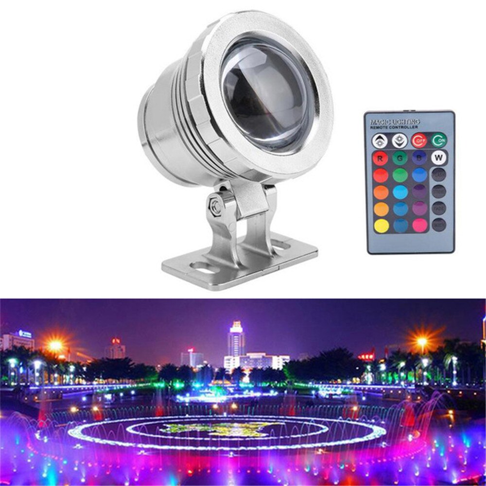 Waterproof IP65 RGB LED Flood Light Underwater Fou... – Grandado
