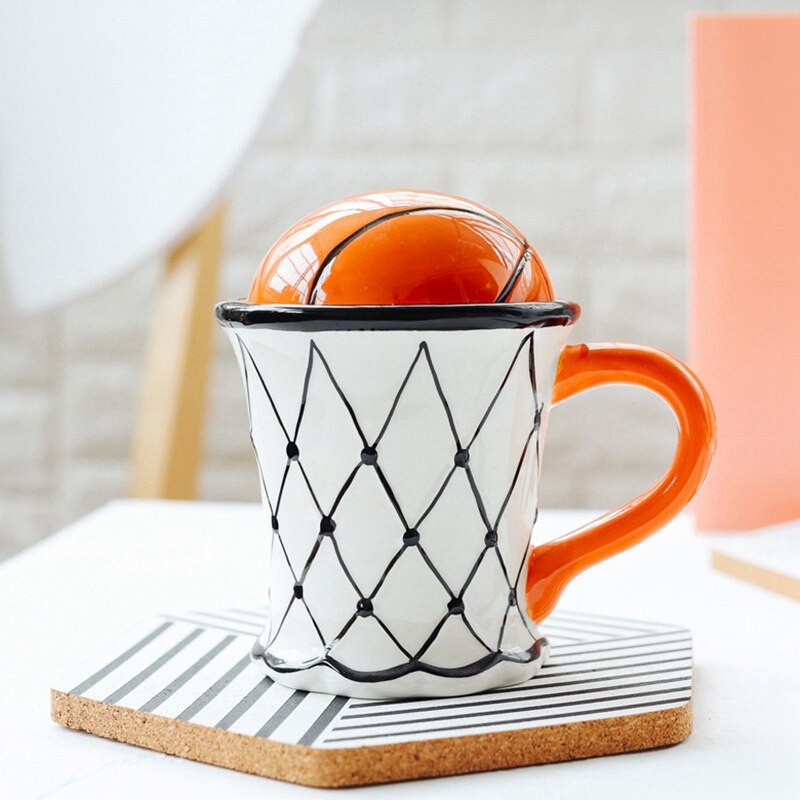 Nette Kreative Kaffee Milch Becher Basketball aufb... – Grandado