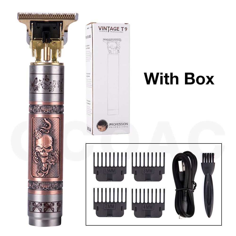 T Hair Clipper Electric Hair Trimmer T-Outliner Sk... – Grandado