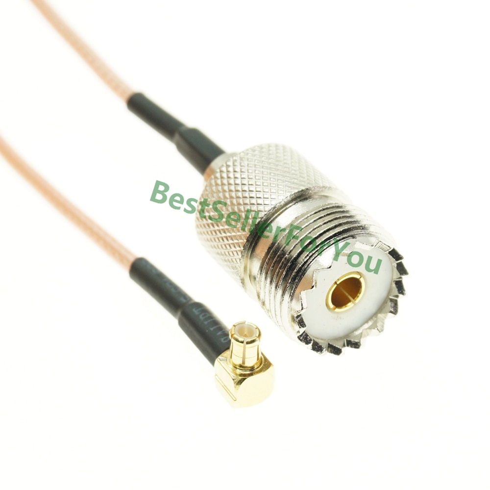 RG316 MCX MALE RIGHT ANGLE To UHF FEMale SO239 SO-... – Grandado