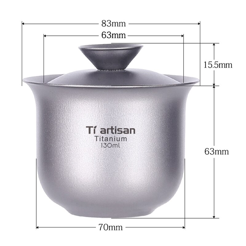 Chinese Gaiwan Tea Set Kung Fu Titanium Gaiwan Tea... – Grandado
