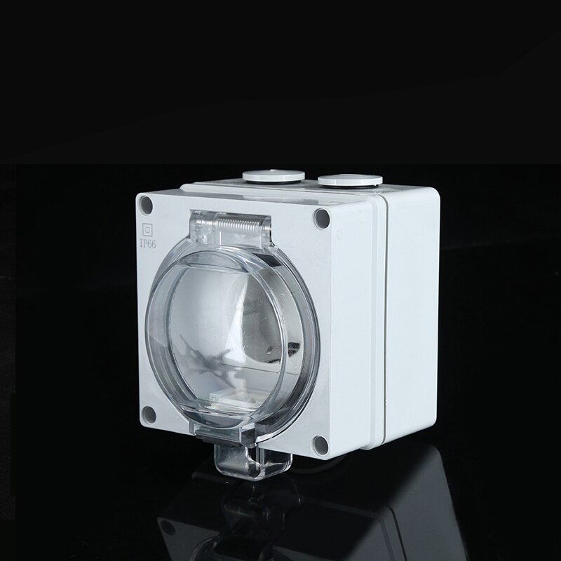 IP66 Waterproof 1Gang Socket EU 250V 16A – Grandado