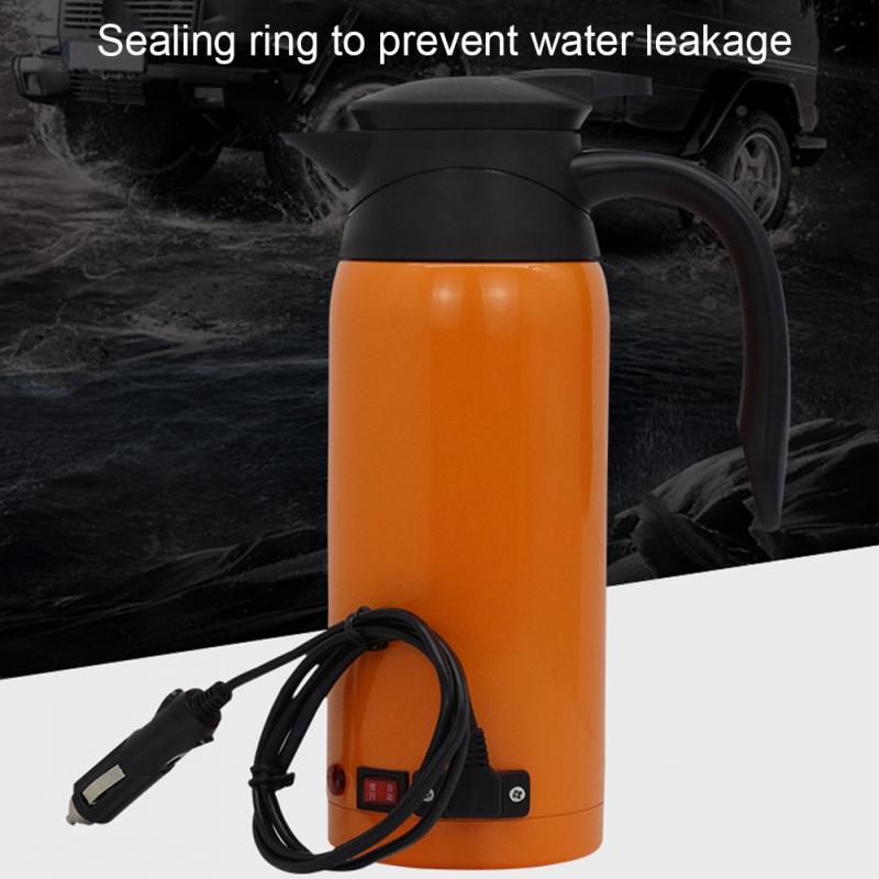 Portable Boiler Car Electric Kettle Leakproof Heat... – Grandado