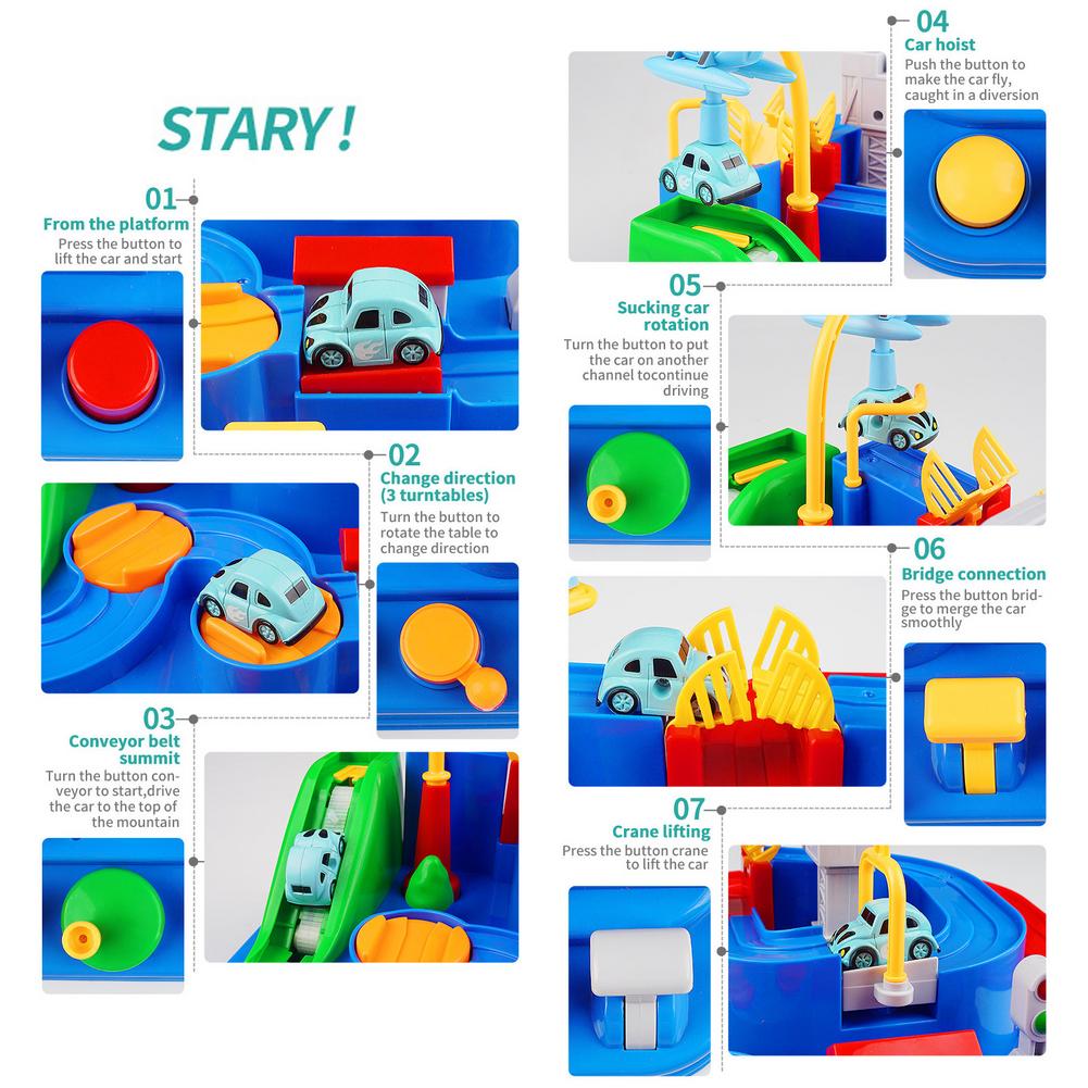 Handleiding Auto Adventure Track Speelgoed Spoorwe... – Vicedeal