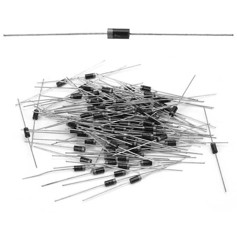 100pcs 1N4007 1000V 1A High Voltage Rectifier Diod... – Grandado