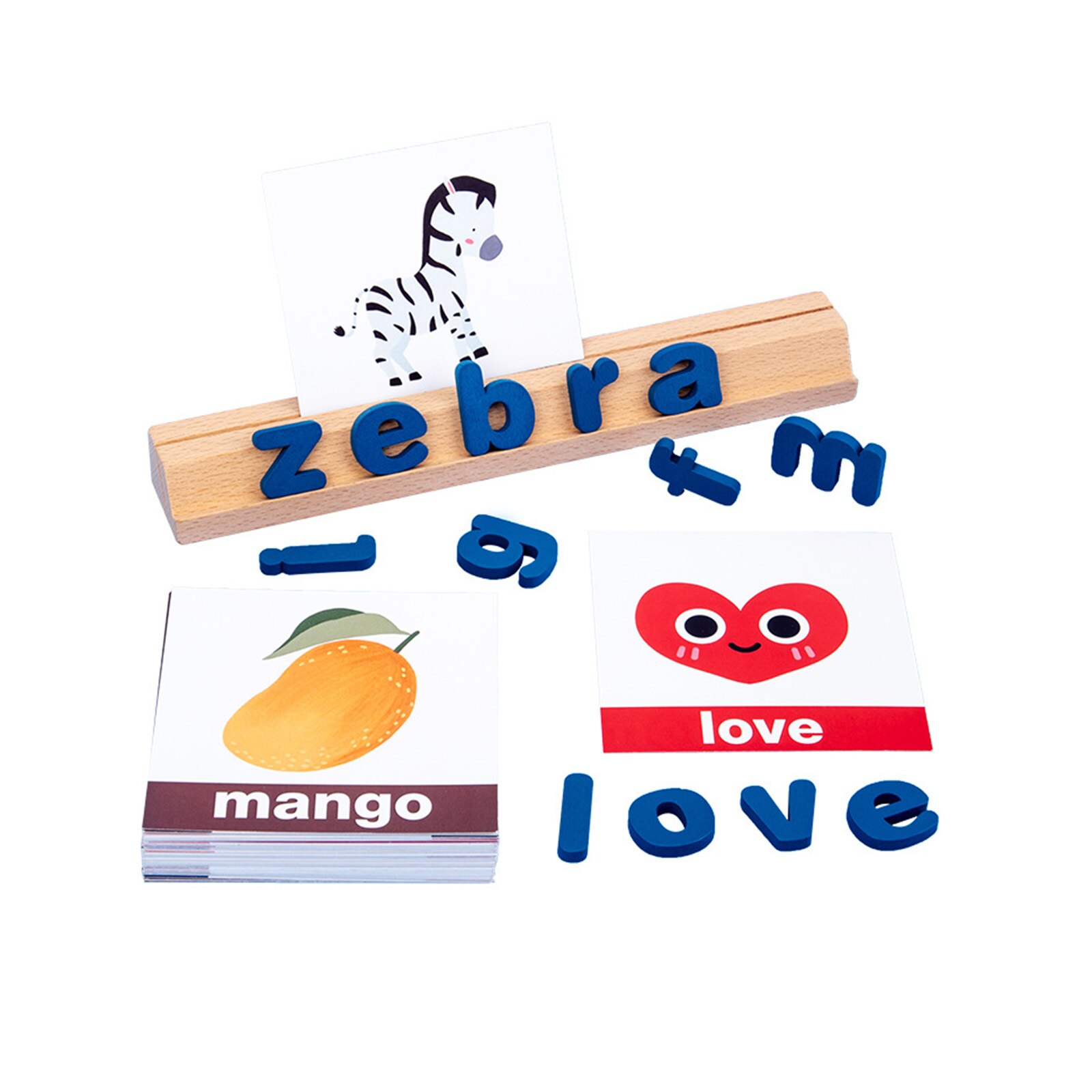 Wooden Matching Letter Game Alphabet Fun Attract C... – Vicedeal