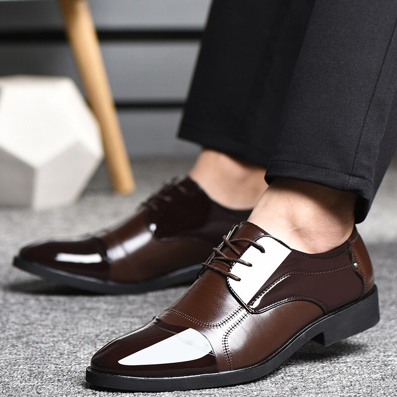 Height Increased 6CM Pointed Toe Decent Formal Men... – Grandado