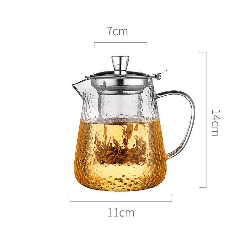 Glass Tea Pot Heat Resistant Glass With Tea Infuse... – Vicedeal