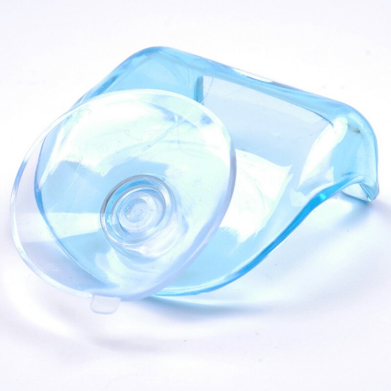 1pcs Clear Blue Plastic Super Suction Cup Razor Ra... – Grandado