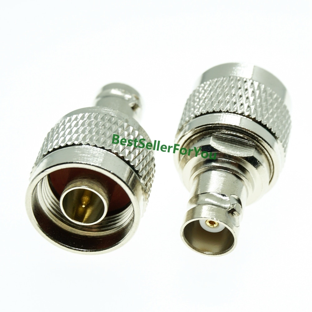 BNC female jack to N type male plug RF coax connec... – Vicedeal