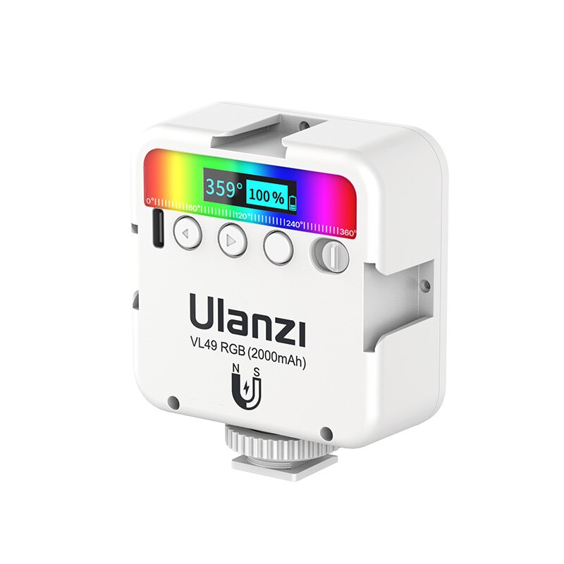 Ulanzi VL49 Rgb Video Licht Voor Fotografie 2000Ma... – Grandado