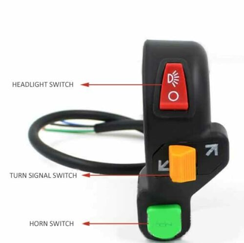 Motorcycle Turn Signal Light Handlebar Horn Headli... – Grandado