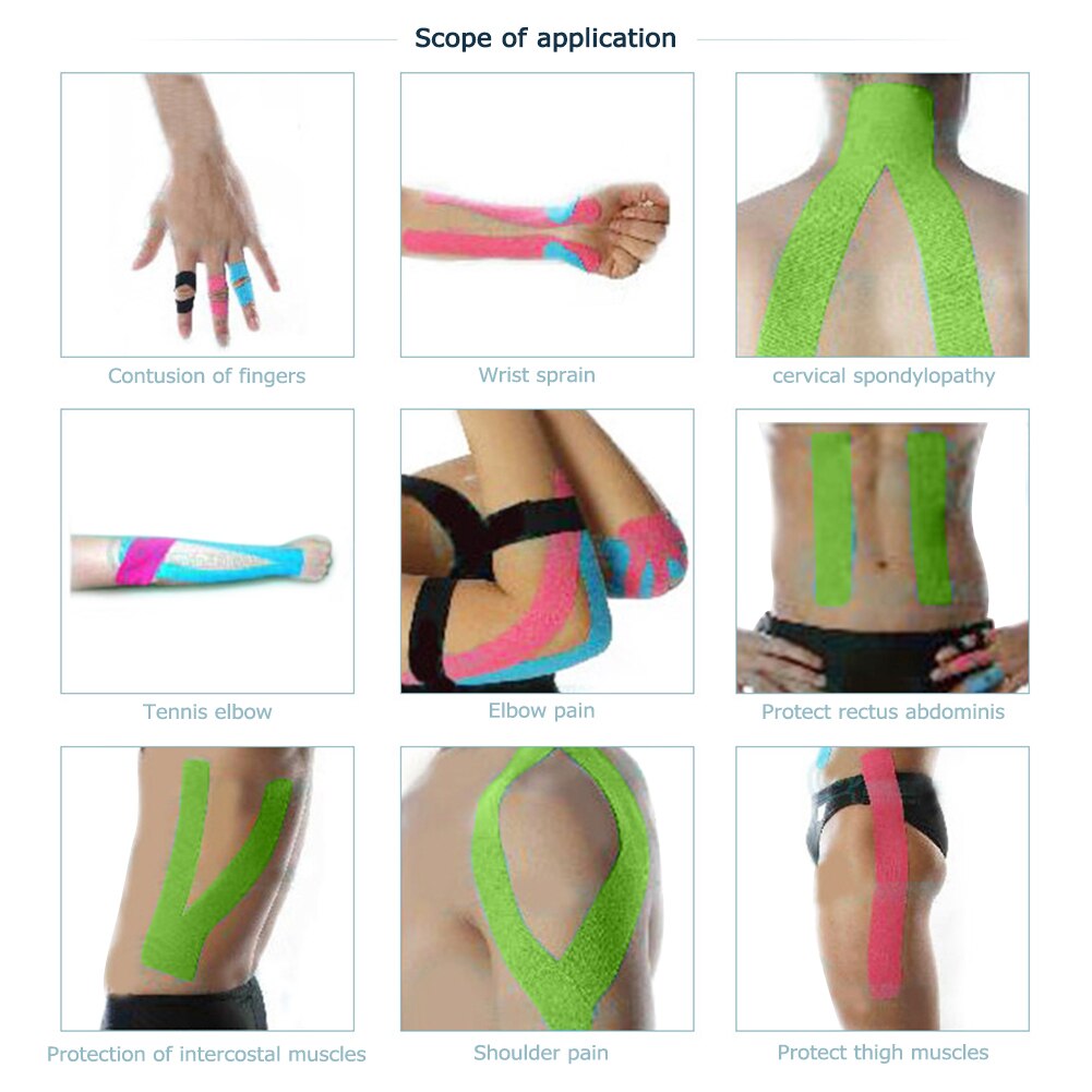 Exercise Patch Self Adhesive Tape Sports Gym Fitne... – Grandado