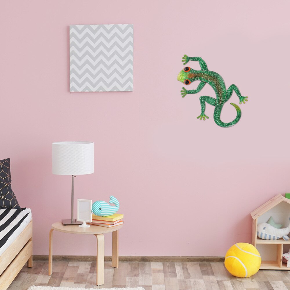 Iron Gecko Shape Muur Decor Creatieve Wandkleden D... – Vicedeal