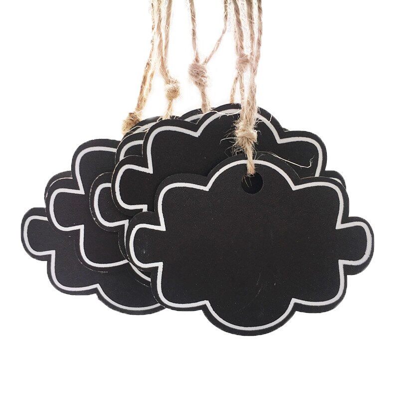 10 st mini trä hängande tavla med hampsnöre moln f... – Vicedeal