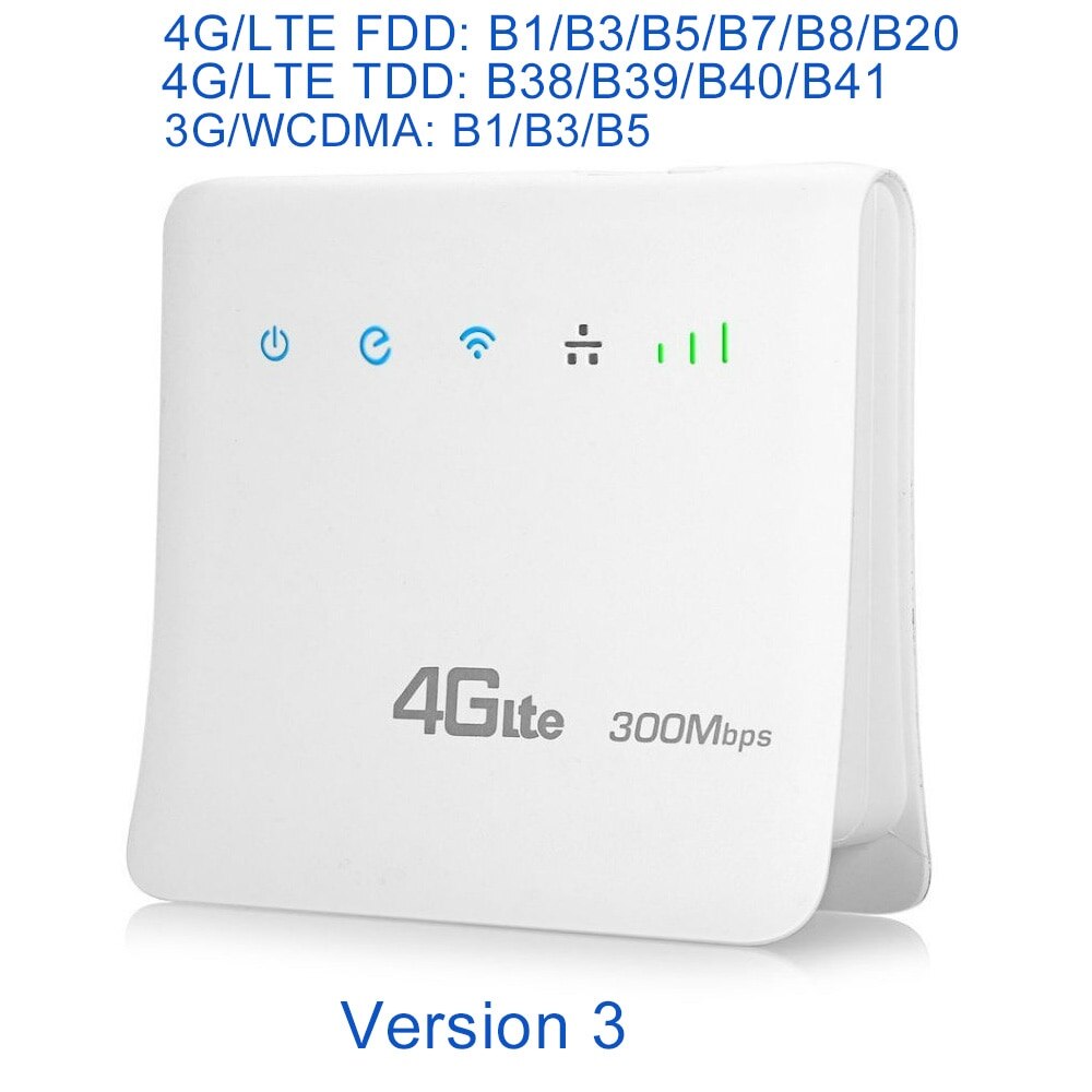 Unlocked 300Mbps Wifi Routers 4G Lte Cpe Mobiele R... – Grandado