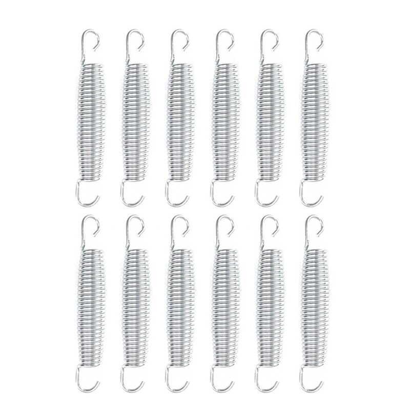 12Pcs Trampoline Springs Heavy Duty Galvanized Ste... – Grandado
