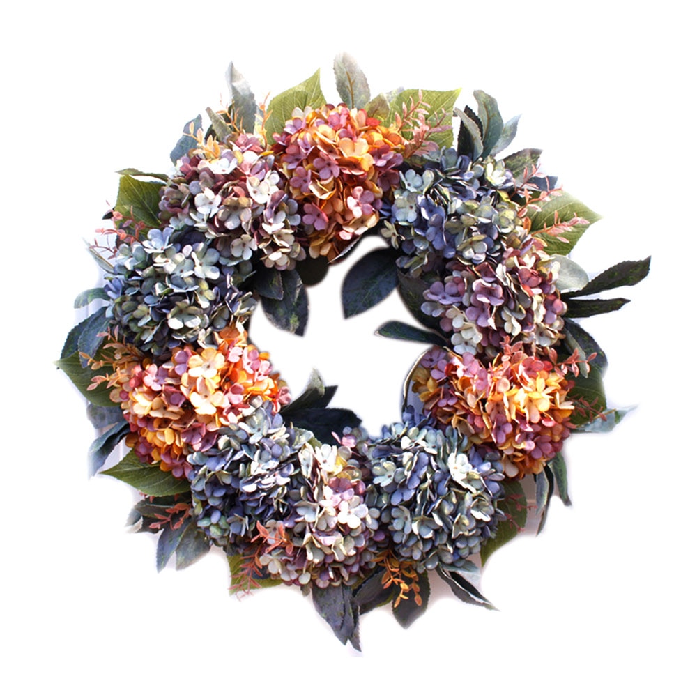 56cm konstgjorda kransar utomhus sommarkransar hem... – Vicedeal
