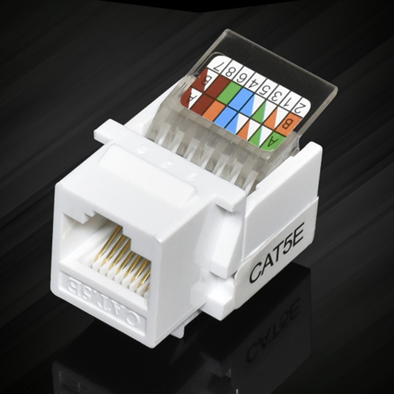 10Pcs RJ45 CAT5E Ethernet Netwerk Keystone Jackcli... – Grandado