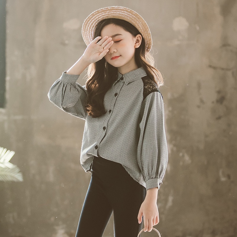 shirts for children kids girl blouse long sleeve c... – Vicedeal