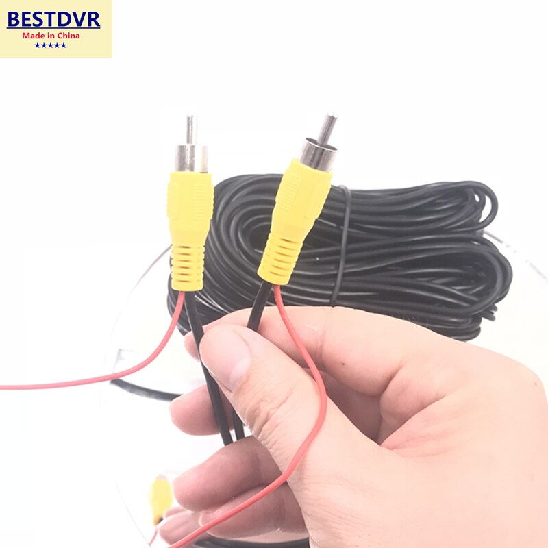 20m AV MDVR camera cable RCA double male head with... – Vicedeal