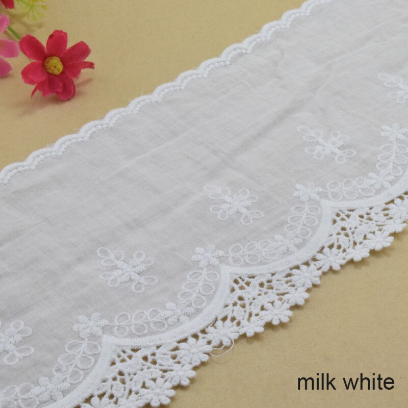 Ancho 13,5 cm 100% algodón bordado de listón para ... – Grandado