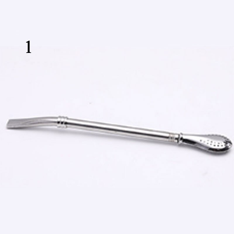 Stainless Steel Drinking Straw Bombilla Gourd Spoo... – Vicedeal