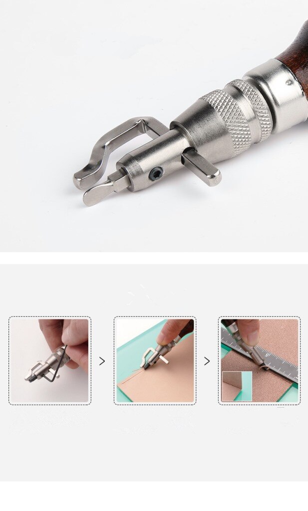 Multi-function groover leather edge trimming trimm... – Grandado