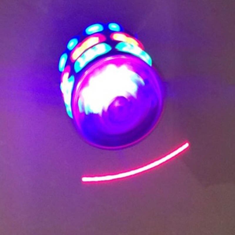 Classic Retro Music LED Gyro Flash Light Spinner K... – Grandado