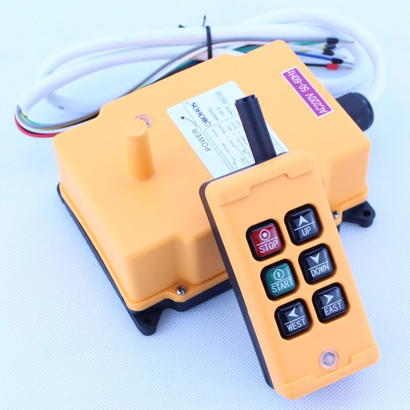 HS-6 Hoist crane remote control wireless radio Uti... – Vicedeal
