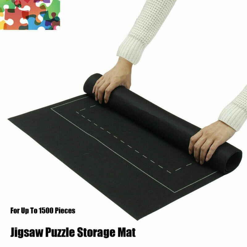 Jigsaw Puzzle Roll Storage Mat Puzzle Felt Saver F... – Grandado